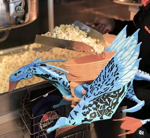 Avatar Fire & Ash 2025 Banshee Popcorn Container Presale Dec19 Regal ...