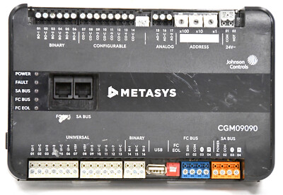 Johnson Controls Metasys M4-CGM09090-0 General Purpose Controller CGM ...