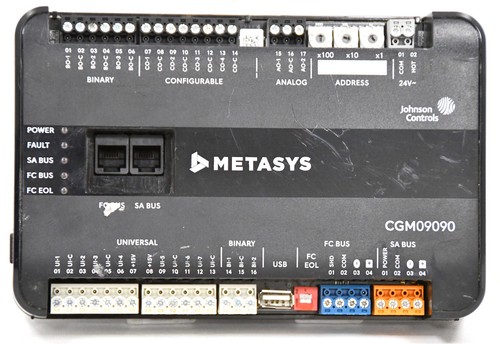 Johnson Controls Metasys M4-CGM09090-0 General Purpose Controller CGM ...