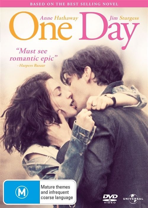 One Day (2011) DVD-Anne Hathaway-Jim Sturgess-Patricia Clarkson-Ken ...