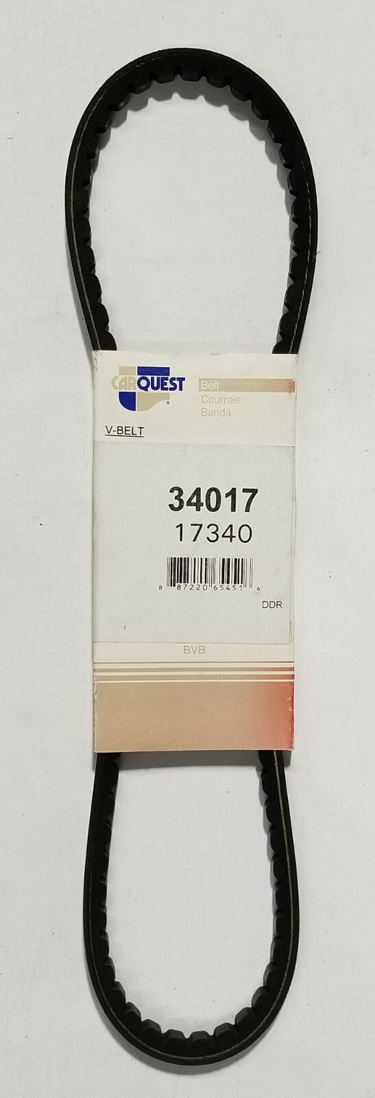 CarQuest 34017 17340 V-Belt, 17/32" x 34-1/4", NEW | eBay