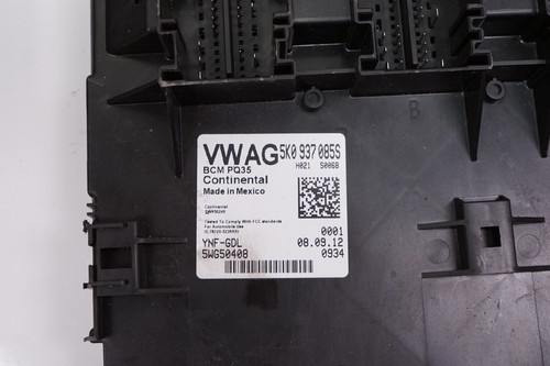 2012-2013 Volkswagen Passat Body Control Module BCM BCU OEM ...
