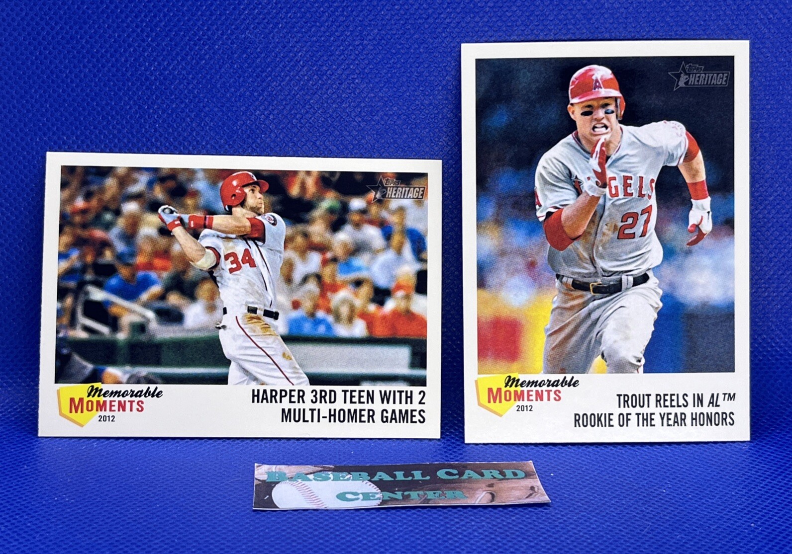 2013 Topps Heritage Memorable Moments Complete Your Set U-Pick | eBay