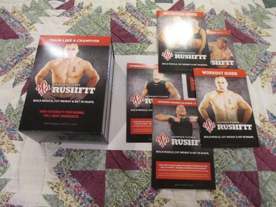 RUSHFIT Georges St-Pierre High-Intensity Full Body Workout 6-DVD Box ...