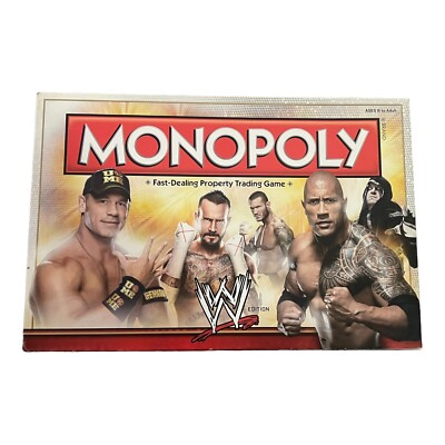 2014 Monopoly WWE Collector’s Edition. Excellent Condition And Complete ...