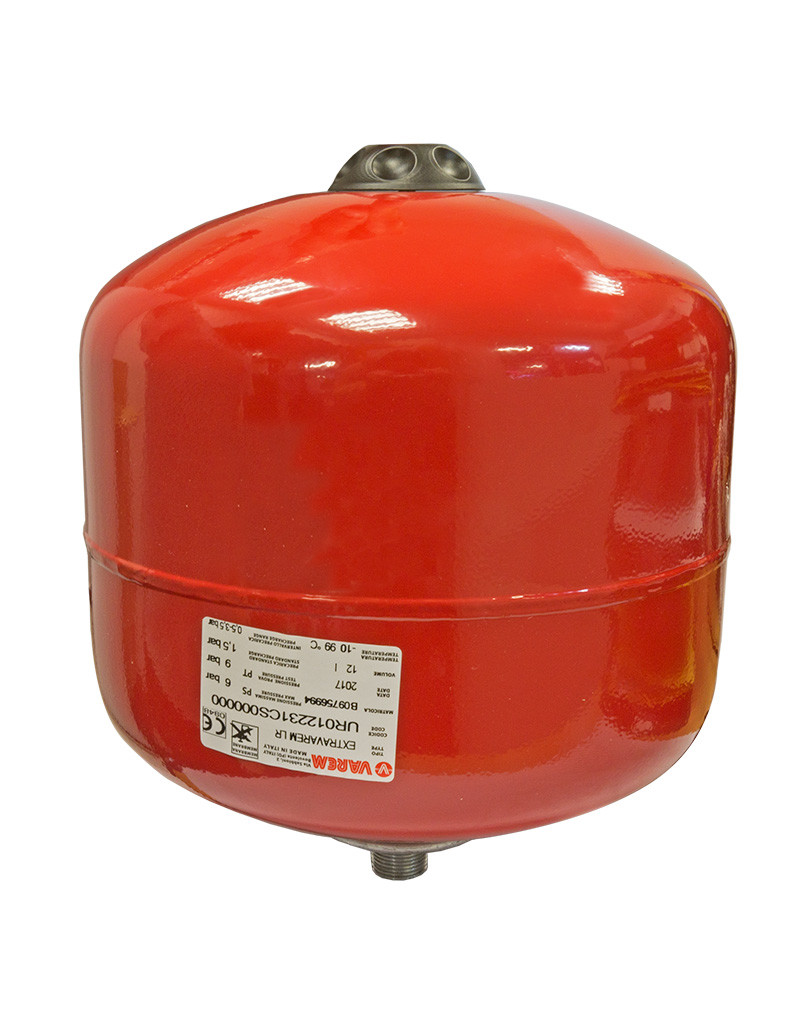 Varem Extravarem Heating Expansion Vessel 8, 12, 18, 25 Litre Sealed ...