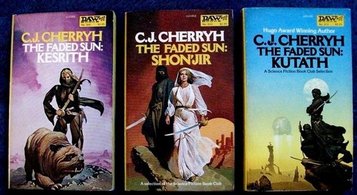 THE FADED SUN Trilogy ~ C.J. Cherryh 3 Vintage DAW Sci-Fi/Fantasy PBs ...