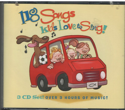 118 SONGS KIDS LOVE TO SING Various Artists (CD, 2009, 3-Disc Set) NEW ...