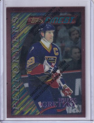 1995-96 Topps Finest - WAYNE GRETZKY - #5, unpeeled | eBay