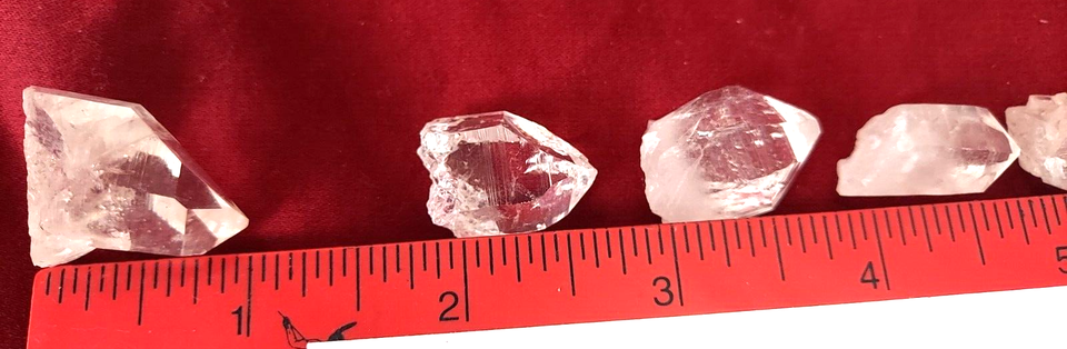 10 Beautiful Quartz Crystal Mineral Specimen Hand dug in Arkansas Q12 ...