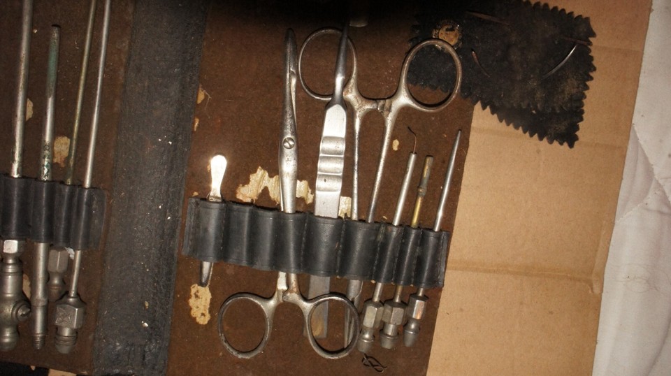 authentic civil war ww1 field medical doctors kit civil war mash kit ...