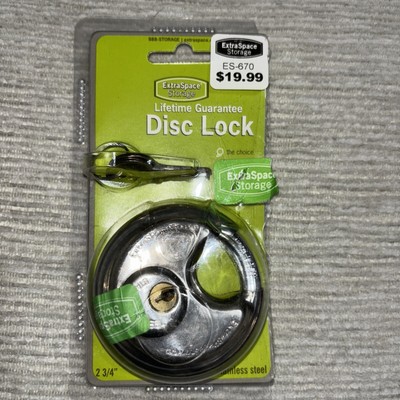 Extra Space Storage Locker Disc Lock ES-670 2-3/4" | eBay