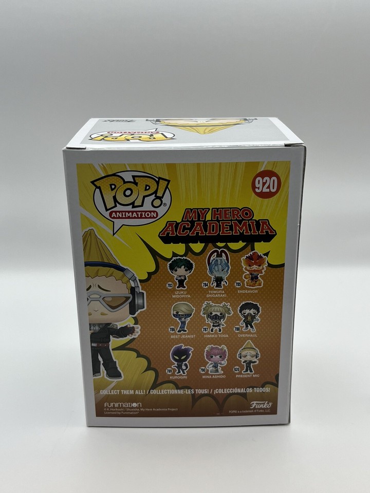 Funko Pop! Present Mic #920 [Signed with JSA COA] My Hero Academia | eBay