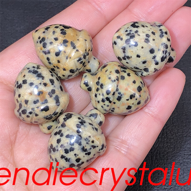 5pcs Natural Balmatin acorn Quartz Crystal Mineral 1" Gem Figurines ...