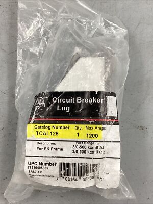 HOUSTON STOCK NEW GE TCAL125 SINGLE LUG TERMINAL KIT 4 BARREL FREE 2 ...
