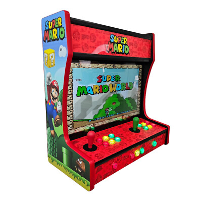 Super Mario Themed Wall Mountable Arcade Machine | eBay