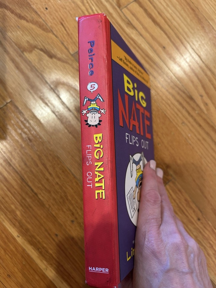BIG NATE FLIPS OUT HARD BACK BOOK | eBay