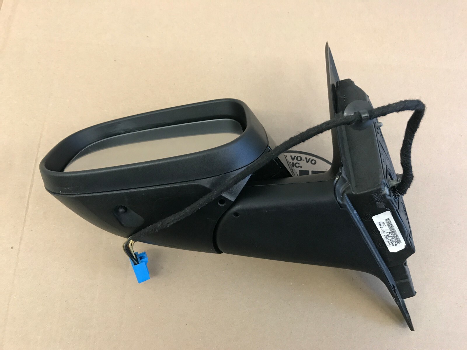 07-11 Volvo S40 V50 Left Drivers Rear View Mirror 019 Black 31278733 | eBay