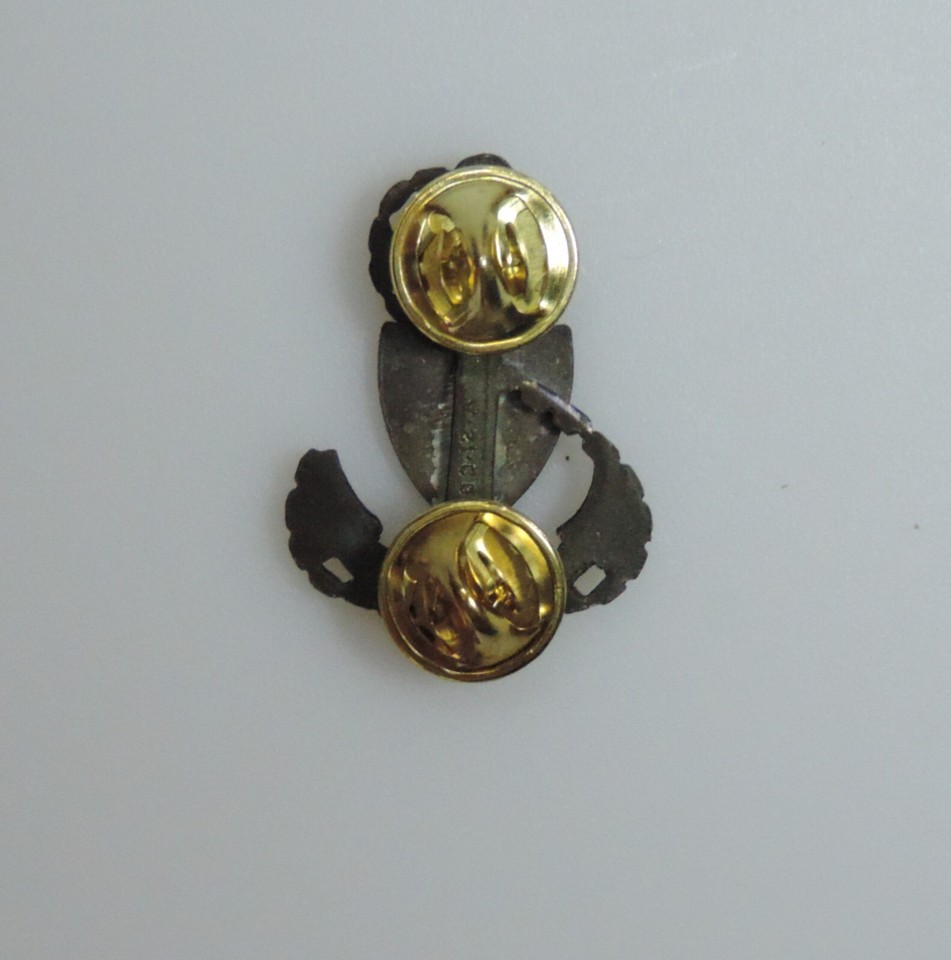 U.S. Coast Guard Cap Device E7 Chief Petty Officer Miniature Black ...