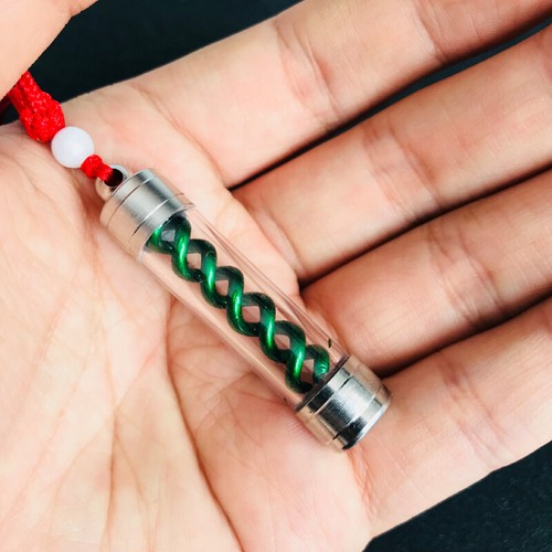 Resident Evil T-veronica Virus Test Tube Model Necklace Keychain Figure ...