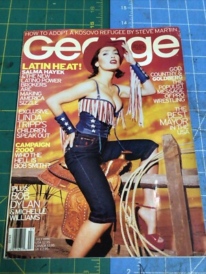 George Magazine July 1999 SELMA HAYEK "LATINO POWER" | eBay