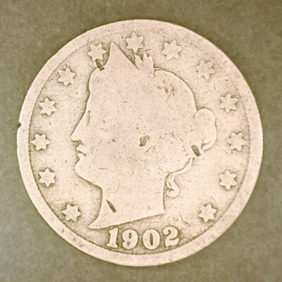 1902 Liberty Head Nickel #33 Low Mintage 31,487,561 Rare Coin | eBay