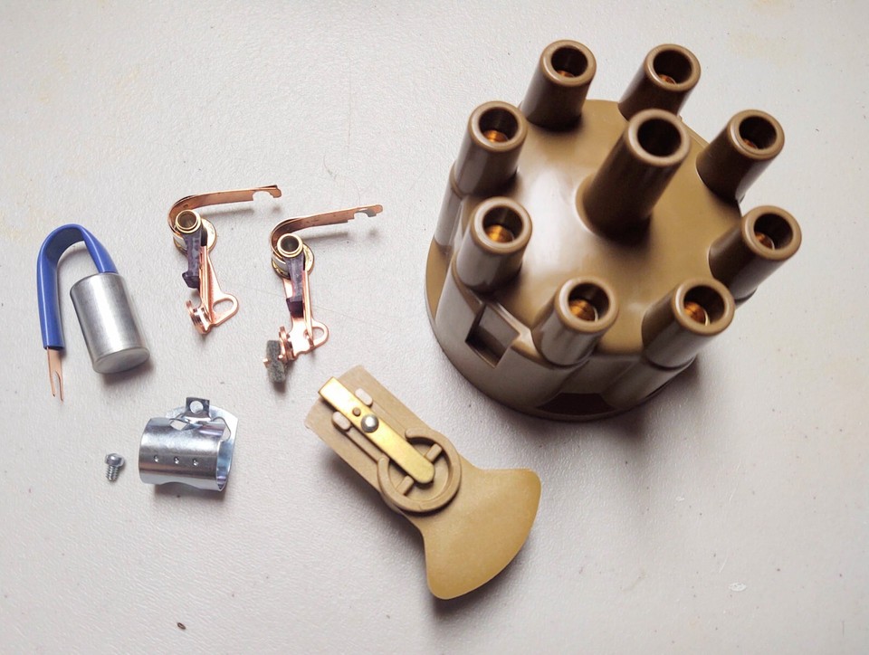 MOPAR NOS TAN Dual Point Master Tune-Up Kit 273-340 Prestolite Dodge ...