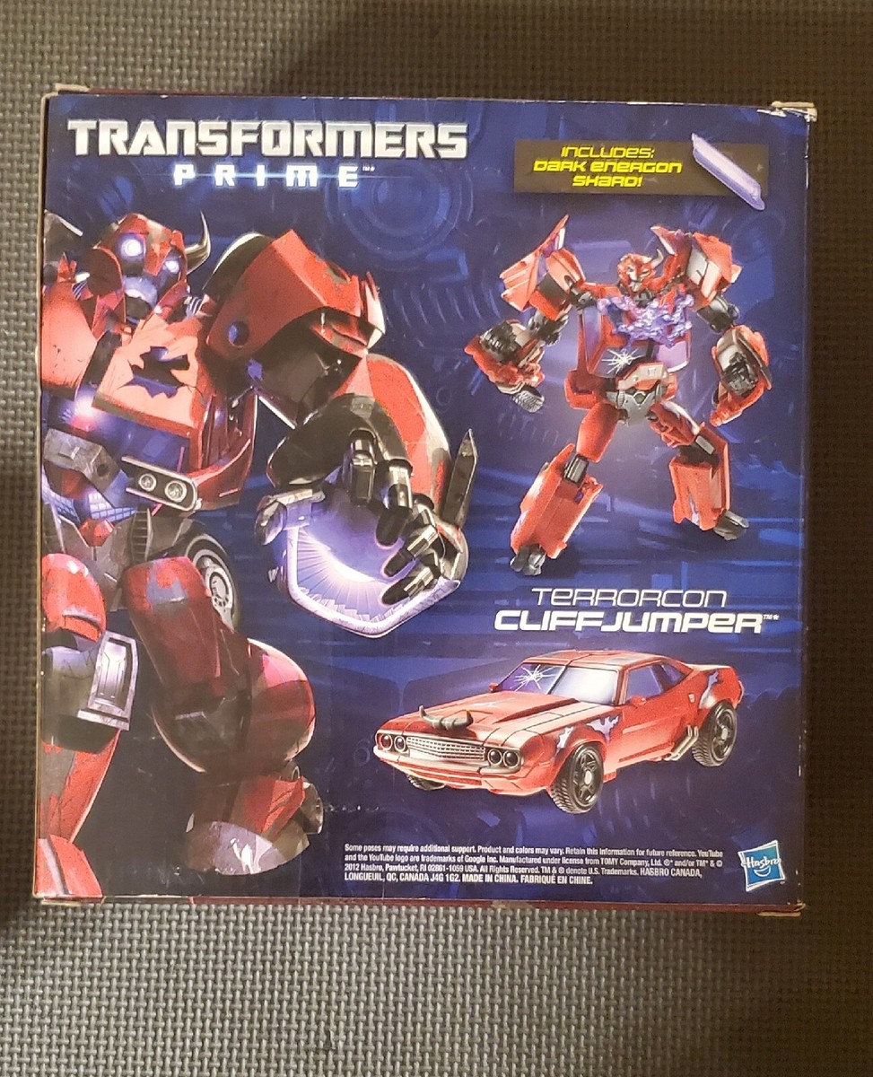 Cliffjumper Transformers Prime Cut In Half