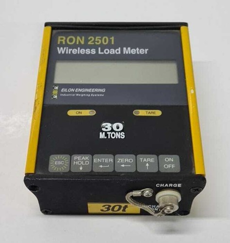 EILON RON 2501 Wireless Load Meter 30 M. TONS 30t Electronic ...