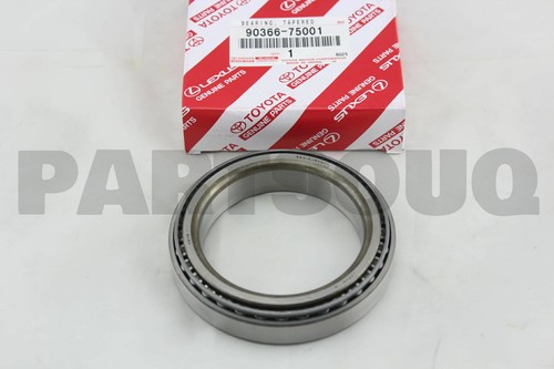 9036675001 Genuine Toyota BEARING (FOR FRONT DIFFERENTIAL CASE) 90366 ...