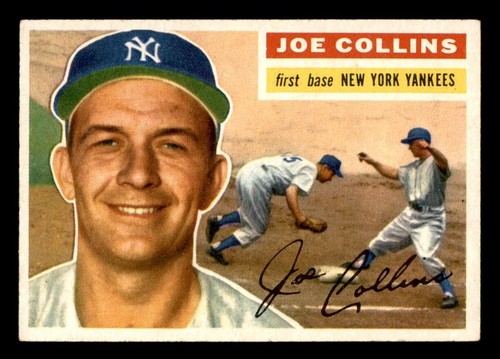 1956 Topps Baseball #21 Joe Collins VG/EX *k1 | eBay