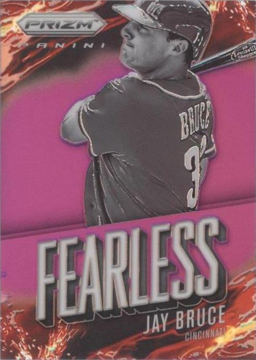 2014 Panini Prizm - Fearless Jay Bruce #14 Purple Prizm /99 for sale ...
