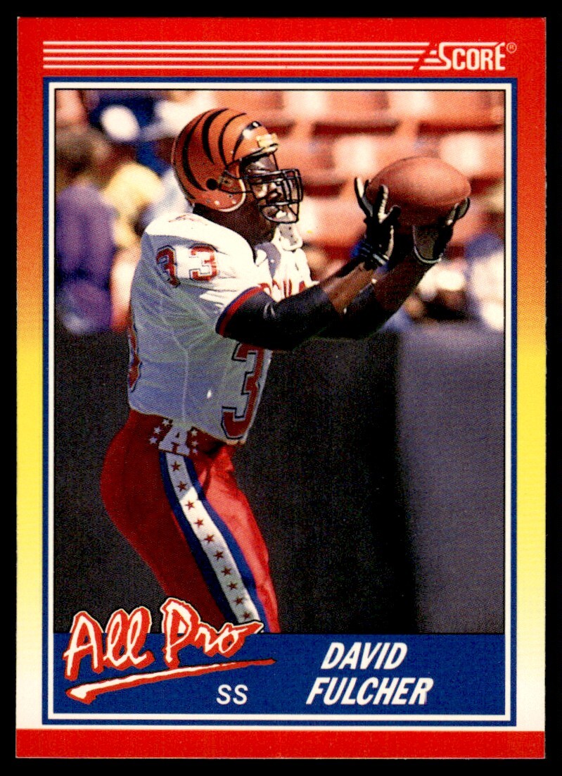1990 Score David Fulcher Cincinnati Bengals #565 | eBay