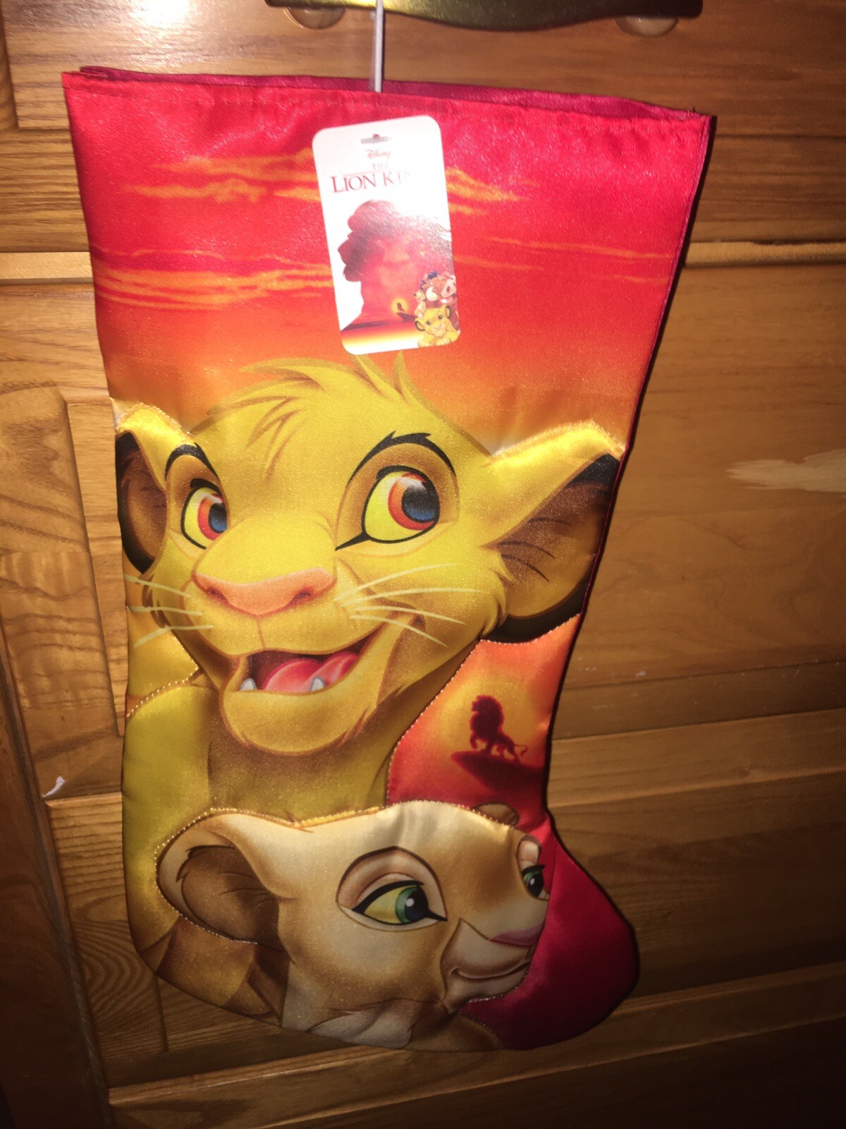 Simba and Nala Christmas Stocking | eBay