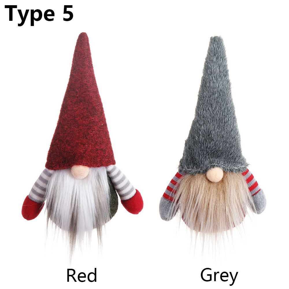 Santa Claus Xmas Tree Embellishment Christmas Dolls Stuffed Toys ...
