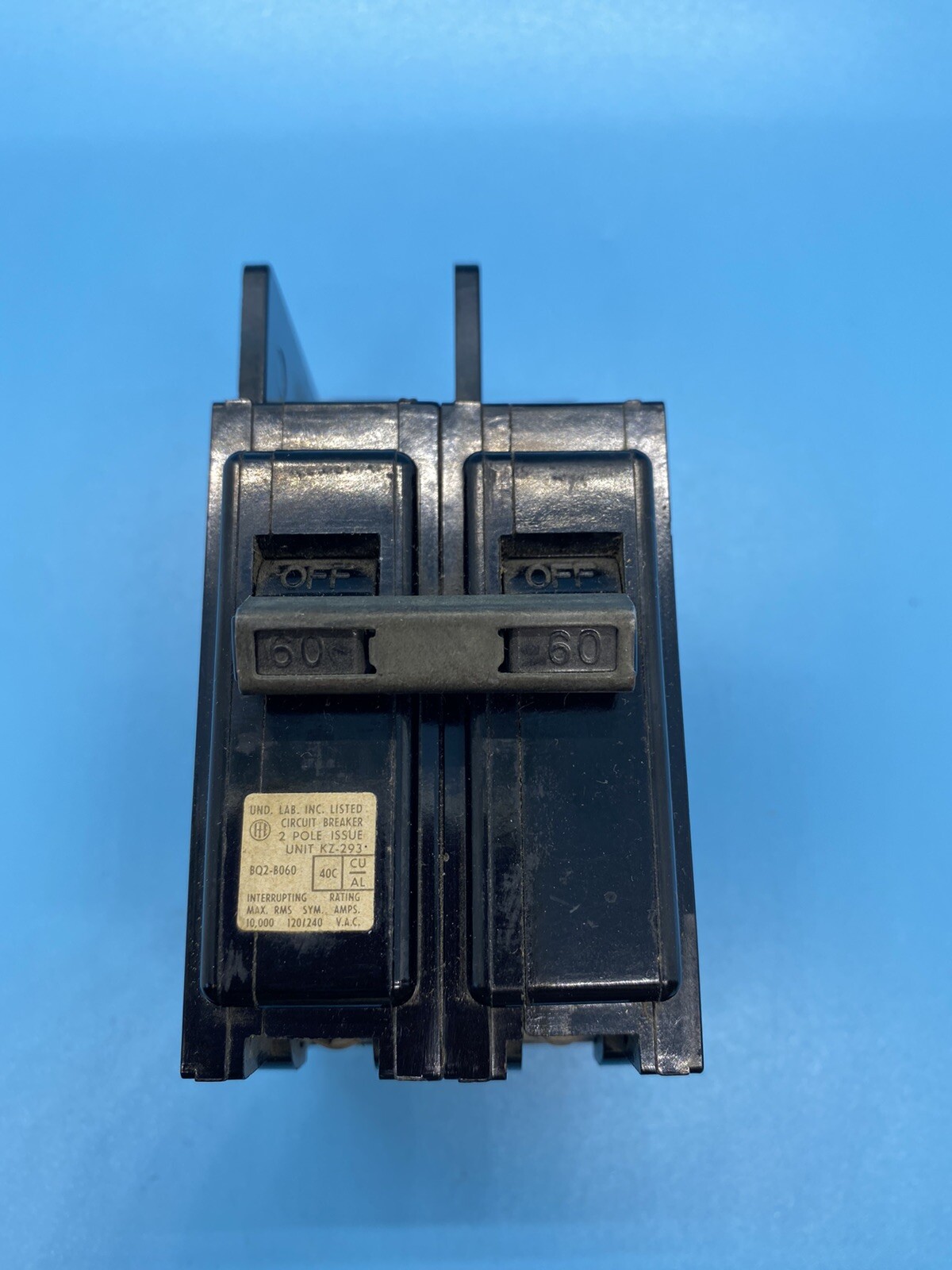 I-T-E BQ2B060 2 POLE 60 AMP BOLT ON CIRCUIT BREAKER | eBay