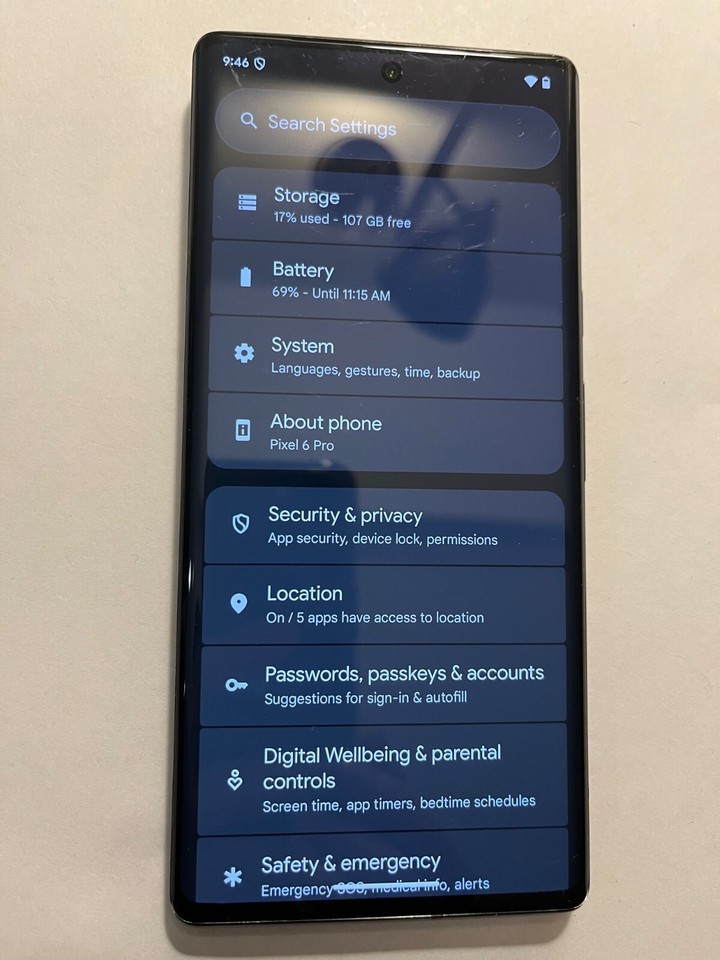 Google Pixel 6 Pro 5G Unlocked 128GB Black (G8V0U) | eBay