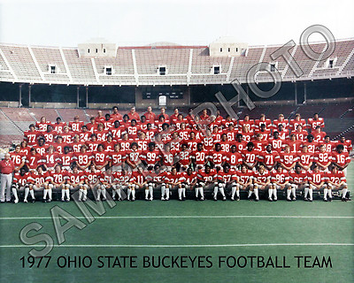 1977 OHIO STATE BUCKEYES FOOTBALL 8X10 TEAM PHOTO | eBay