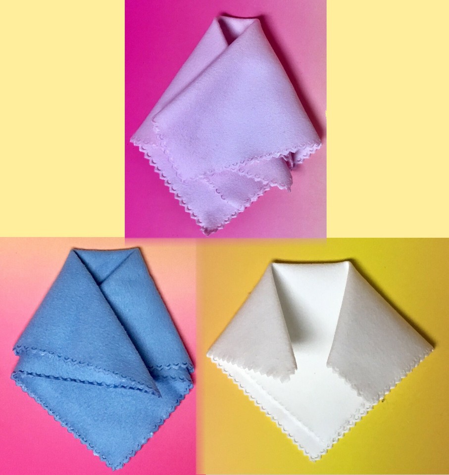 6 pc RWB MICROFIBER CLEANING CLOTH - Ipad Ipod Tablet Laptop Iphone LED ...