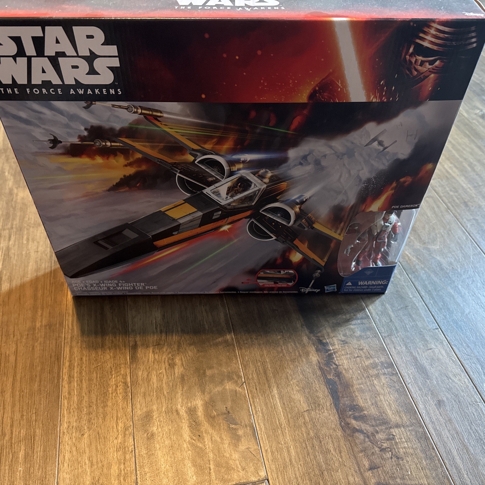 Starwars The Force Awakens Poe Damerons X-Wing Action Figure ...