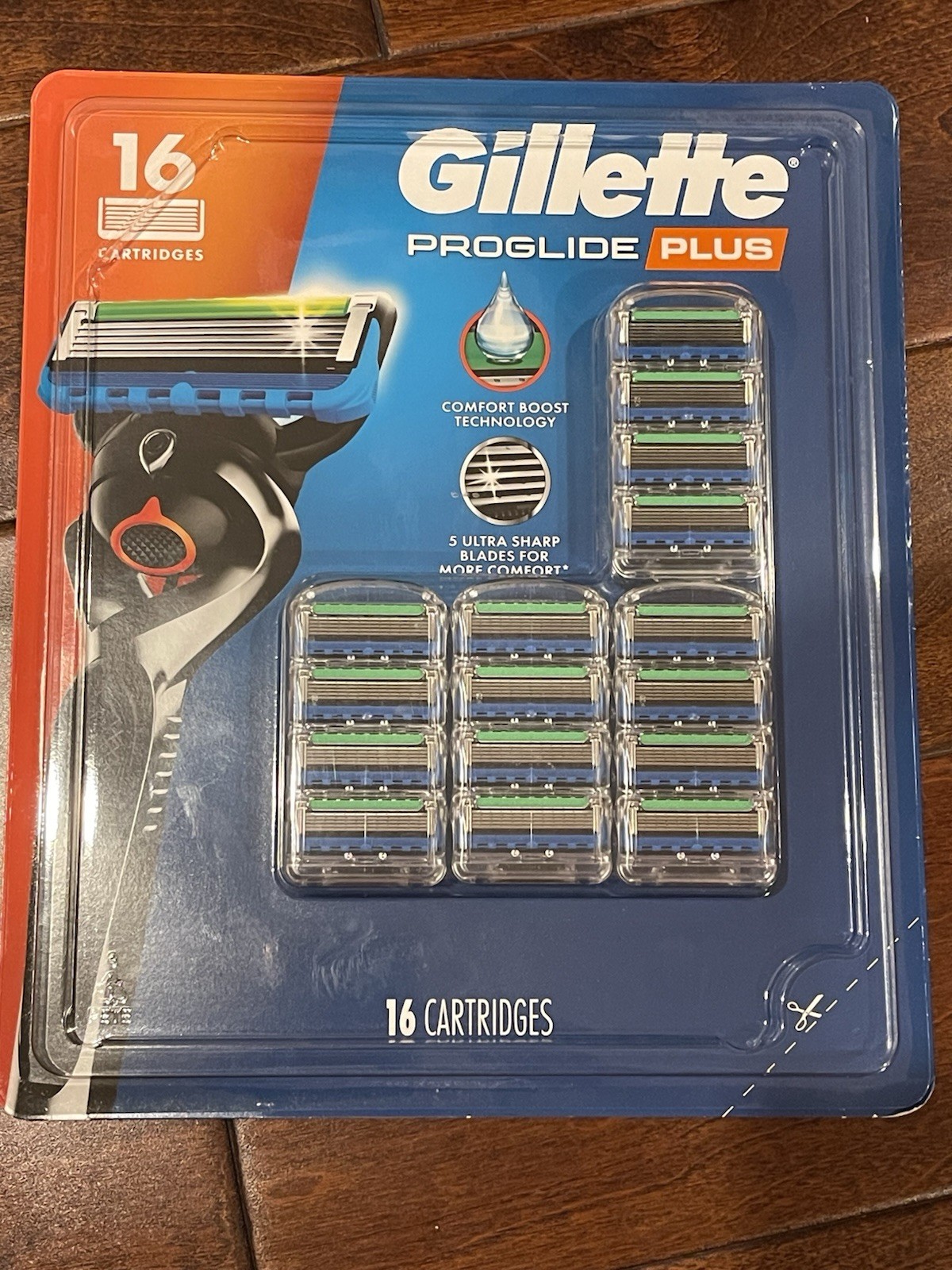 Gillette ProGlide Plus Men's 5-Blade Razor 16 Cartridges Fusion5 ...