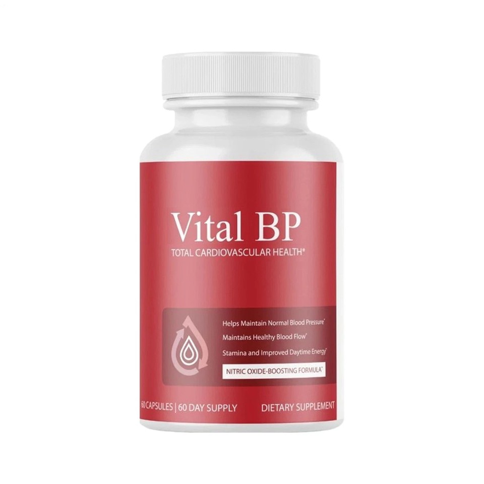 Vital BP-Total Cardiovascular Health, Support Blood Flow - 60/120/180 ...
