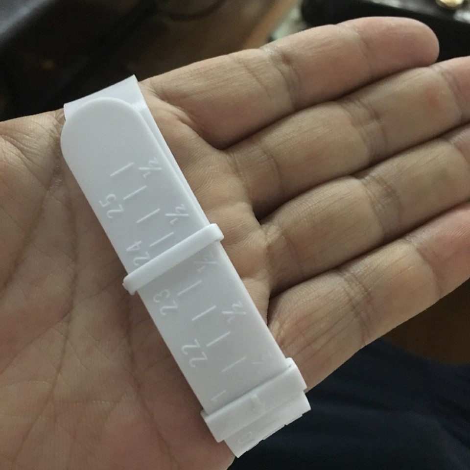 Bead Bracelet Sizer Measurement Tool Wristband Snap Ruler Finger ...