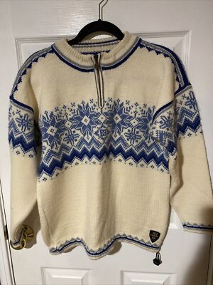 Dale of Norway US Ski Team Wool Sweater 1/4 zip Size: S | eBay