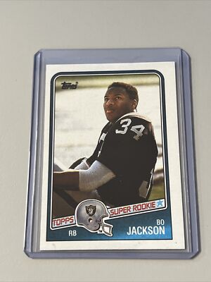1988 Topps Bo Jackson Super Rookie #327 | eBay