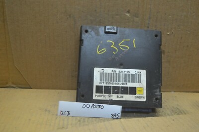 2000 Chevrolet Astro Body Control BCM 16257125 Module 895-2c3 | eBay