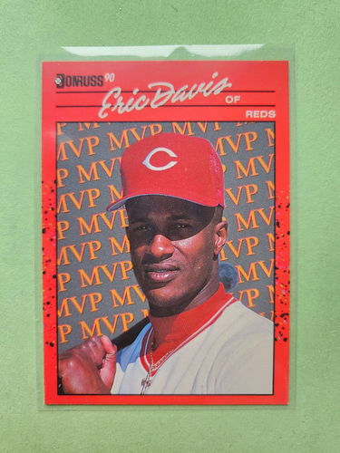 Eric Davis Baseball card #BC-23 Donruss 1990 Cincinnati Reds | eBay