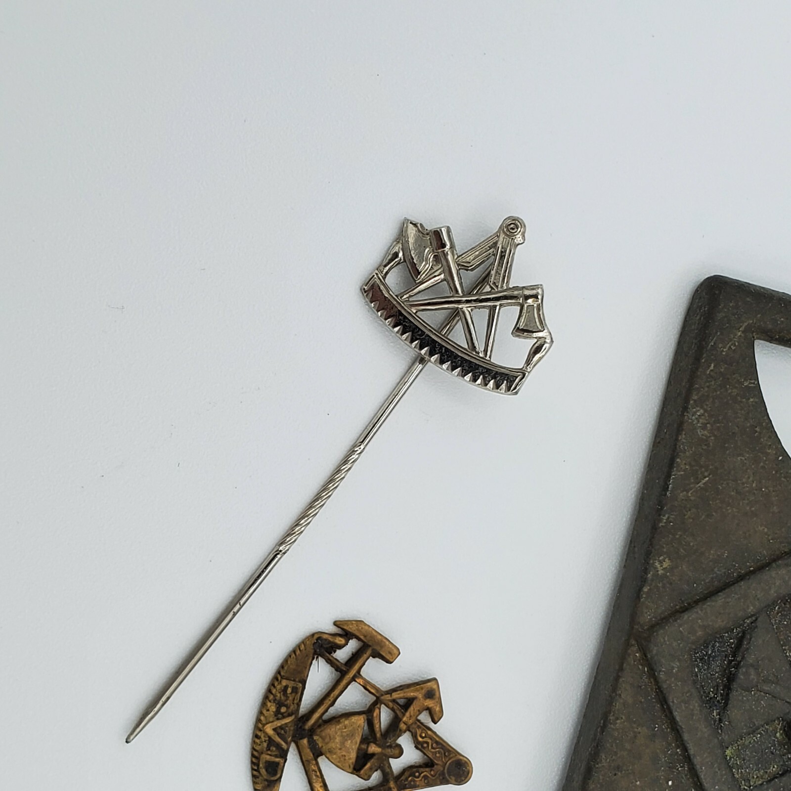 Original Antique Prussia Belt Buckle German Masonic Freemason Crown ...