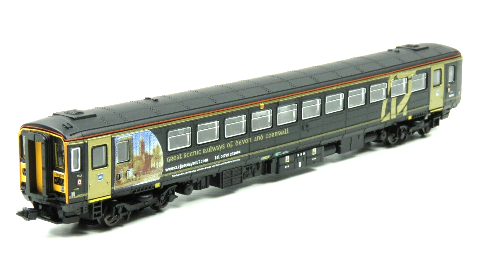Dapol 2D-020-003 N gauge Class 153 Single Car DMU 153302 Wessex Trains ...