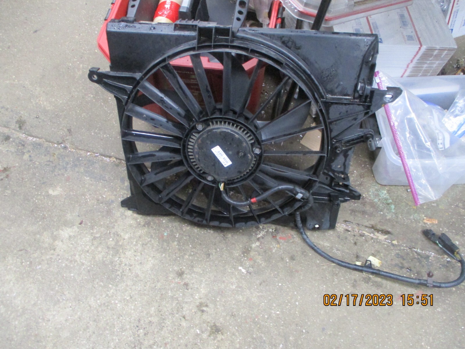 2007 - 2011 Jaguar XK Radiator Cooling Fan Assembly C2P16825 | eBay
